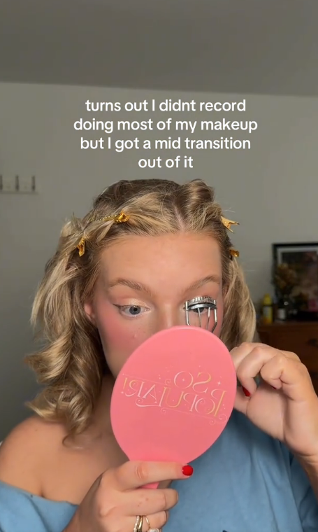 GRWM makeup rusty but still glowing