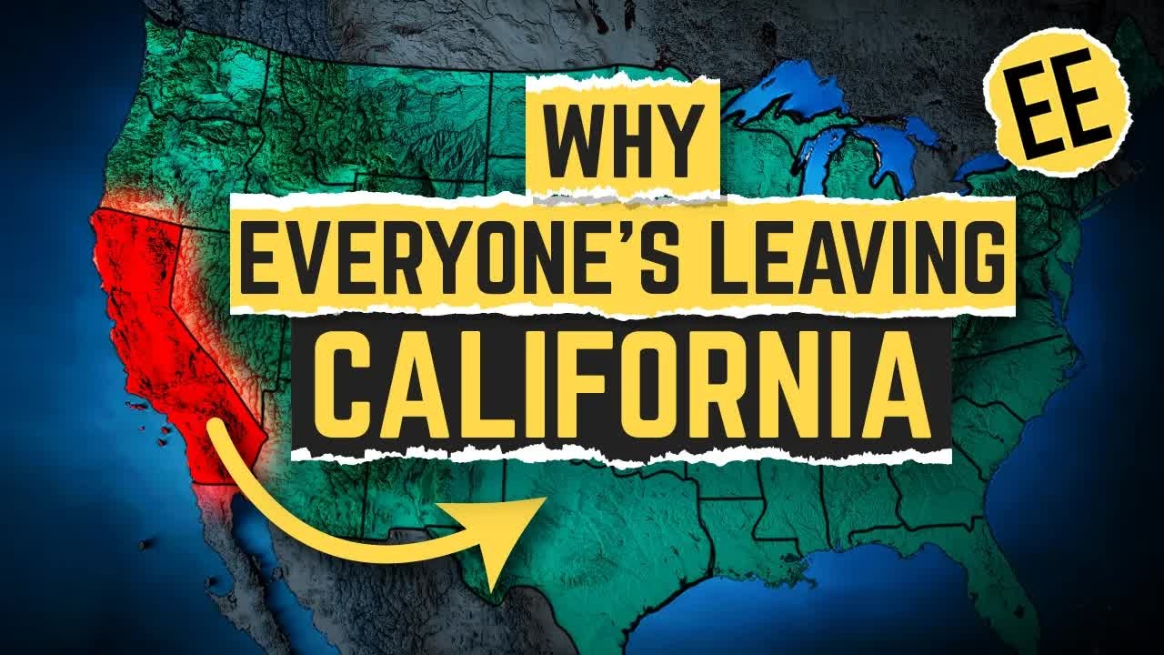 California's economy is thriving while residents head for the exit