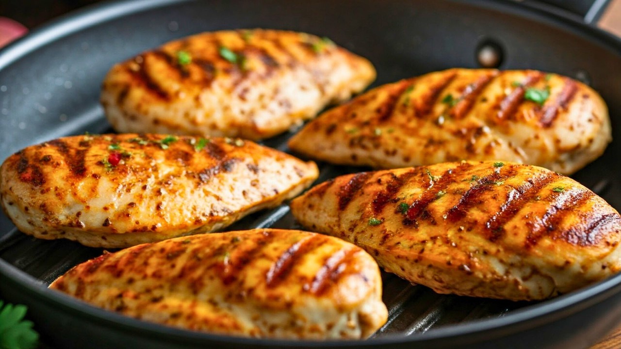 Como hacer pechuga de pollo [Secreto: muy jugosa y dorada]