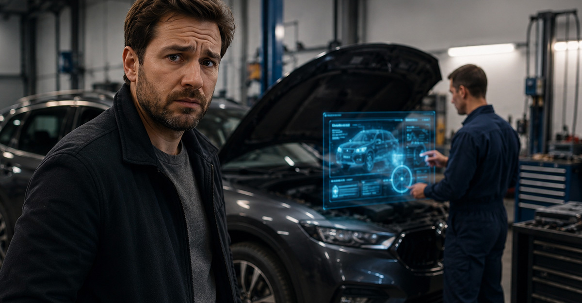 I just found out that my mechanic used AI to diagnose my car's problems ...