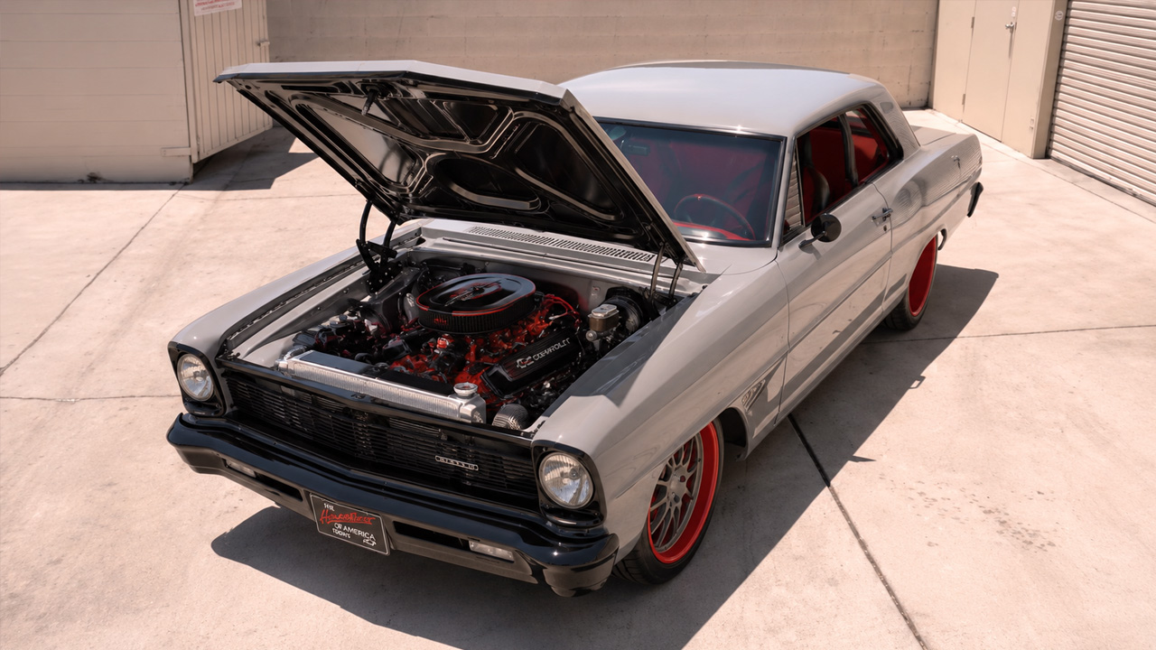 This custom '66 vintage Nova is packed with LSX power