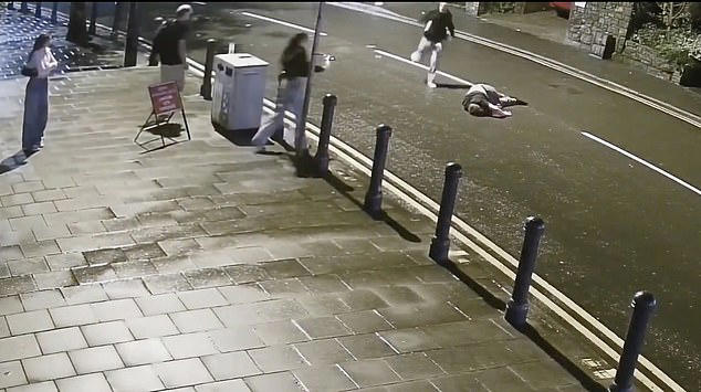 Moment 'show-off' driver runs down his best friend while picking him up ...