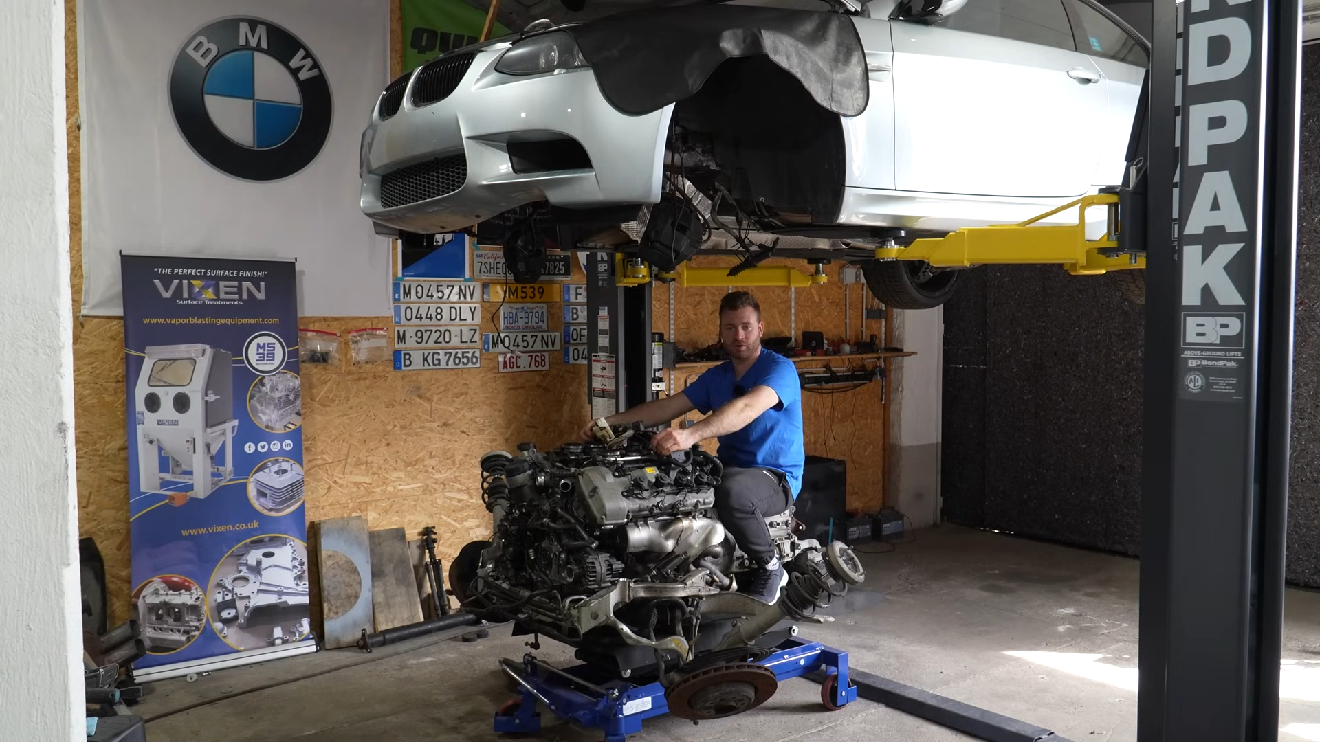 How bad is this blown V8 motorsport engine?
