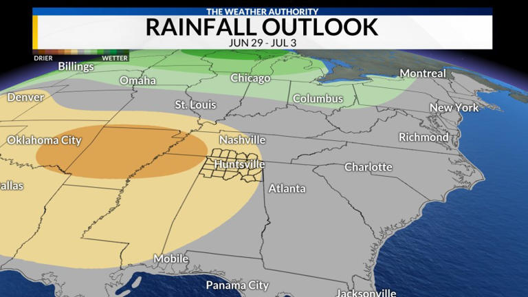 Quieter forecast ahead – hotter next week
