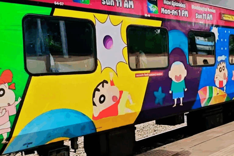 From Kasukabe to Kerala: Shin Chan takes over an Indian express train ...