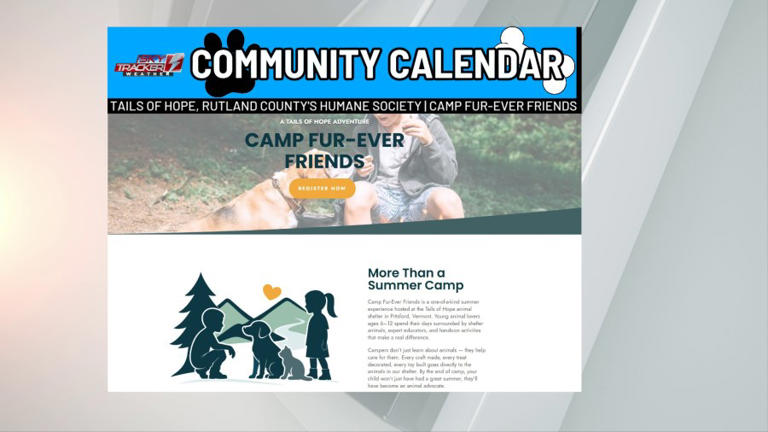 Pet community calendar: Big money raffle, summer camps