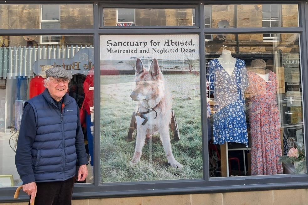 Northumberland artist supports local dog rescue through charity cards
