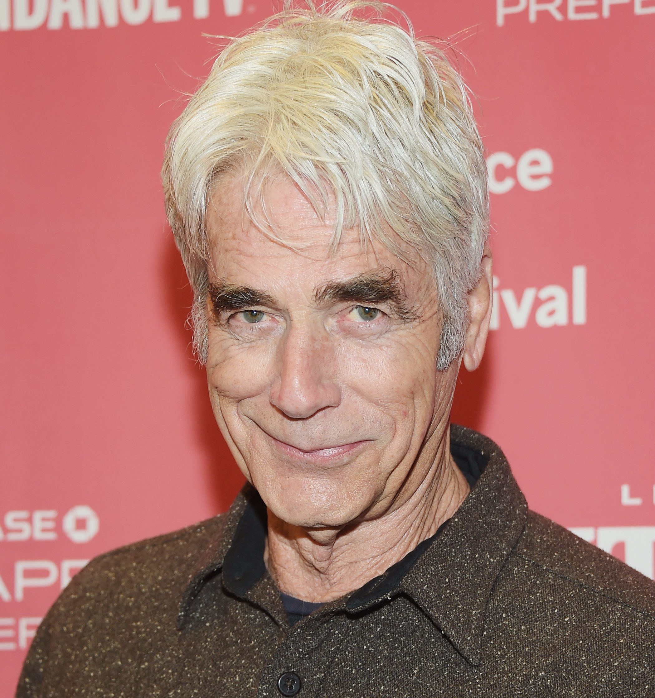 Sam Elliott without his mustache? You have to see this!