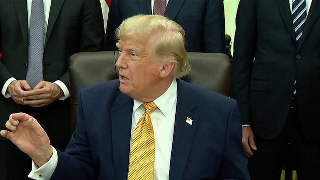 Trump blames Obama for White House reflecting pool issues