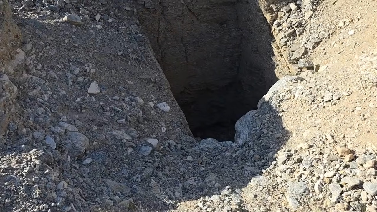 He rode into the Mojave Desert for a gold mine - "We're not going down ...