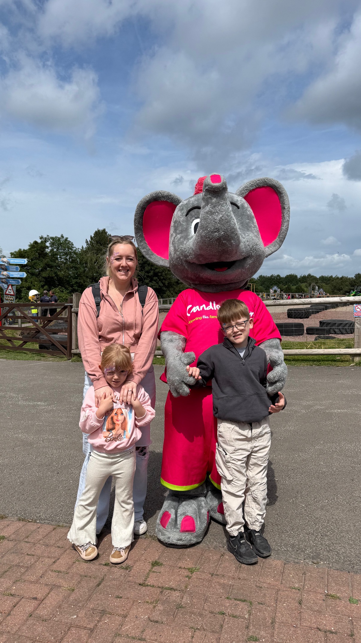 Children with cancer celebrate 50 years of Candlelighters at Diggerland