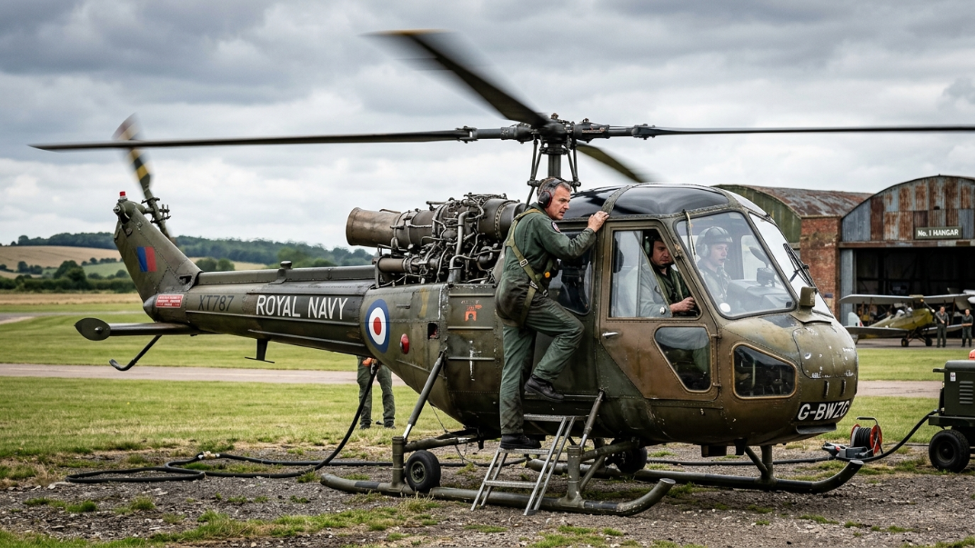 One of only three flying Scouts survives its annual service