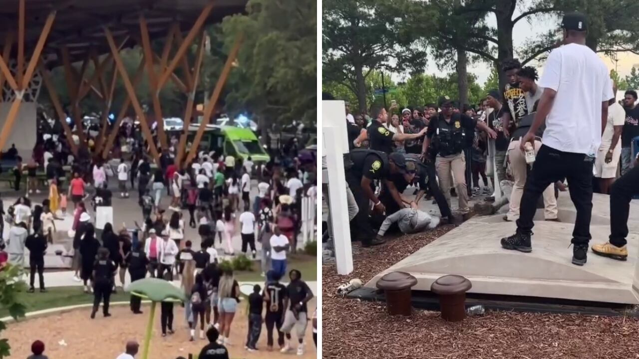 Interview: Mother speaks after fight at Finlay Park ends SC Juneteenth ...