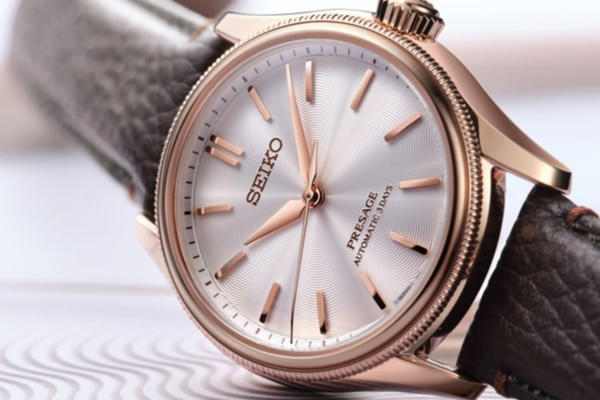 Seiko’s new $1,800 Presage turns Japanese silk into a watch dial