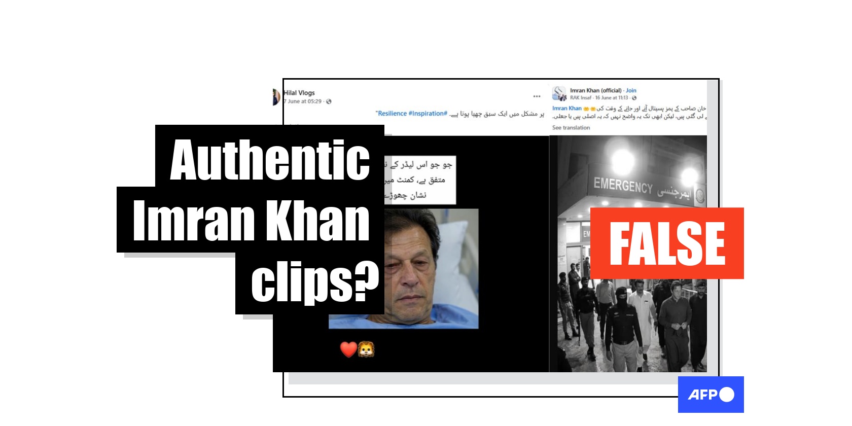 AI visuals of jailed ex-Pakistan leader in hospital mislead online