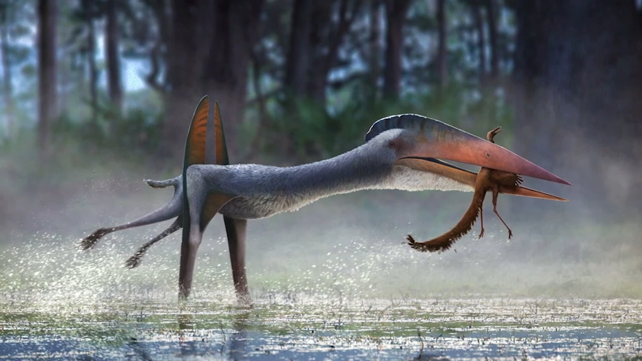 This flying monster swallowed baby dinosaurs whole