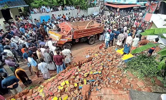 Tipper lorry runs into bus stop in Kerala, killing at least three