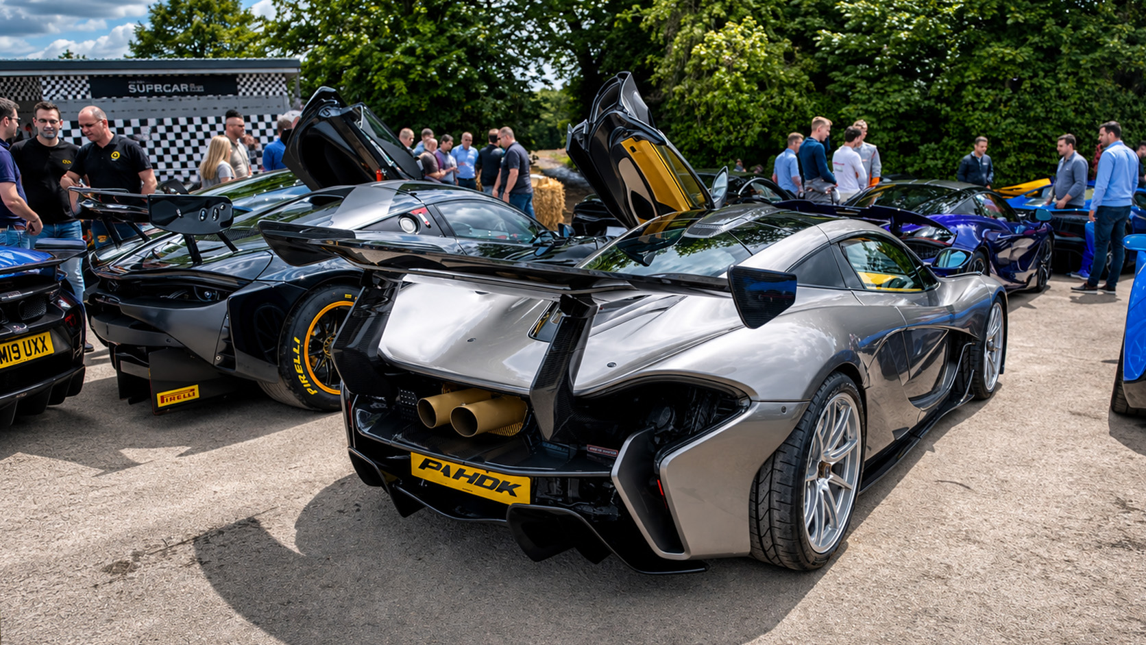 What makes this million-dollar supercar stand out at Goodwood?