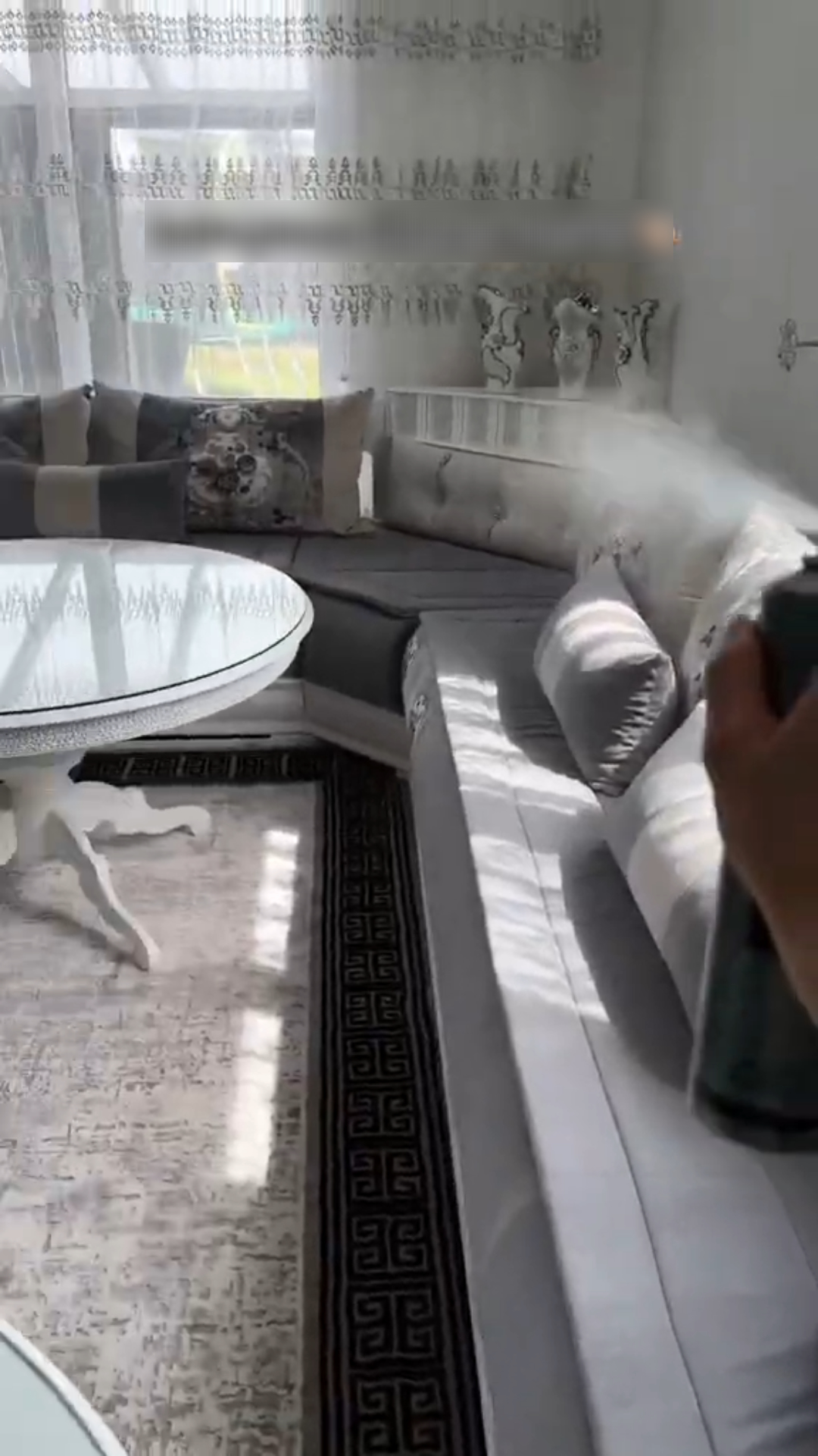 Drawing room tidy up ASMR cleaning