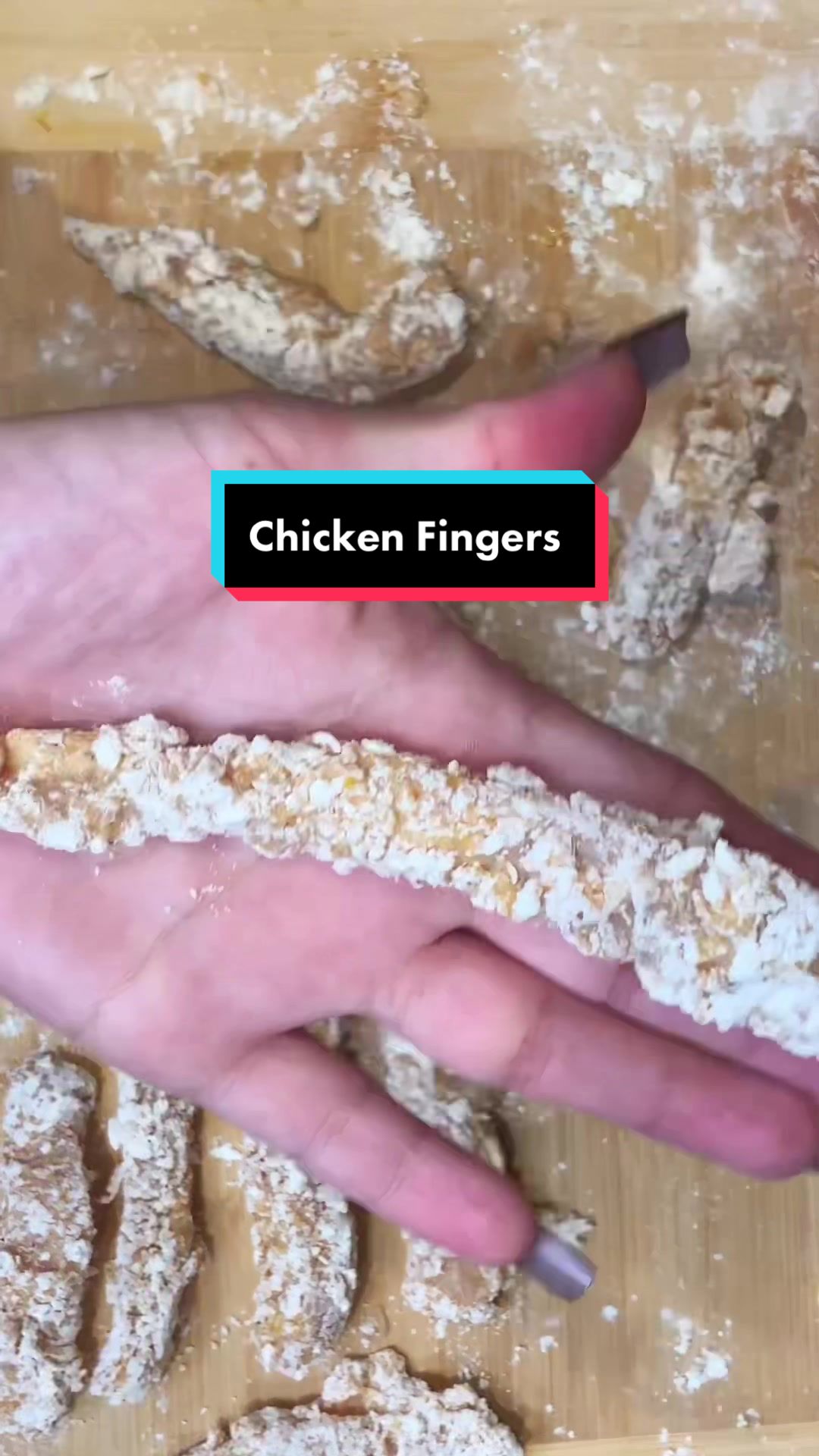 Crispy homemade chicken fingers recipe