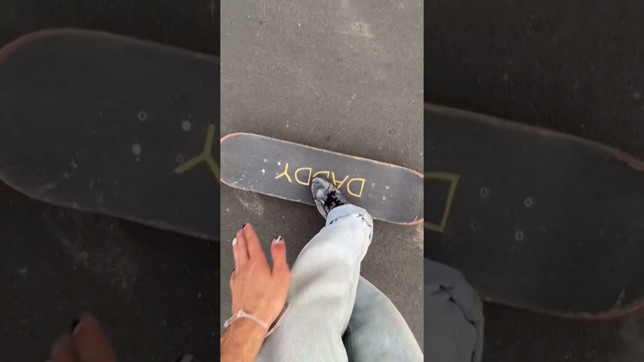 How to do a kickflip on a skateboard #skateboarding #tutorial #kickflip ...