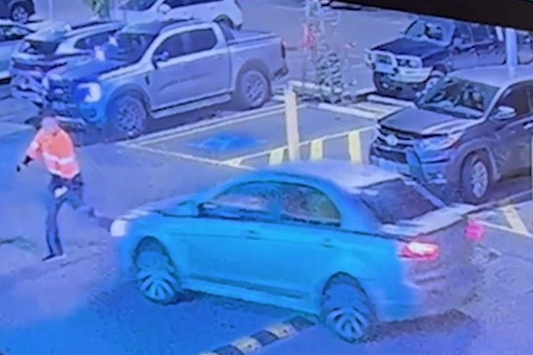 Hunt for driver after man left for dead in carpark hit-run