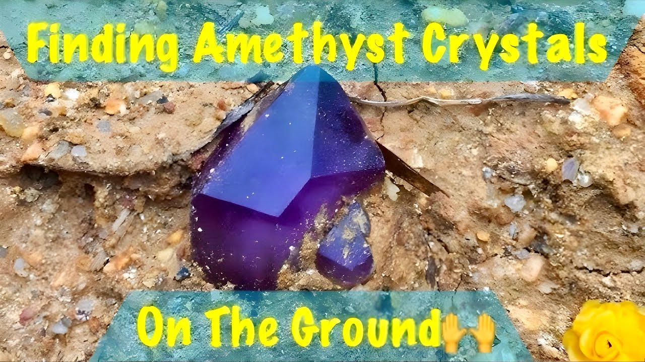 The Crystal Collector gets flooded by rain but finds amethyst quartz ...
