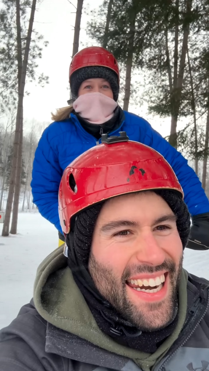 Canadian winter adventure: Our first dog sledding experience ever