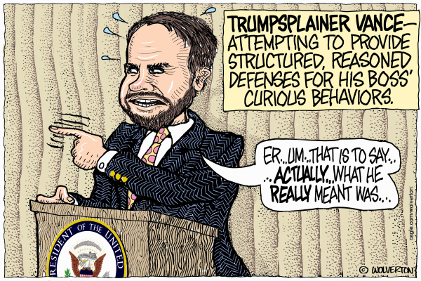 Editorial: Monte Wolverton's latest political cartoons