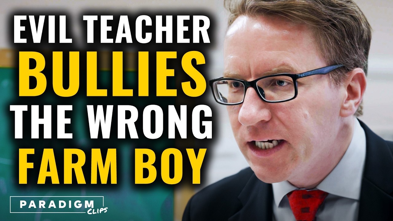 Teacher thought nobody would defend the farm boy