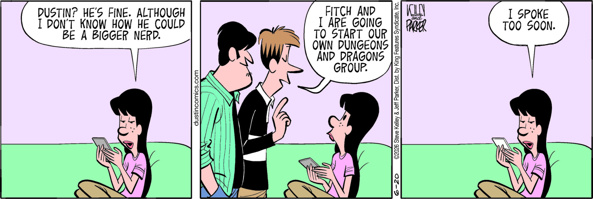 Dustin by Steve Kelley and Jeff Parker