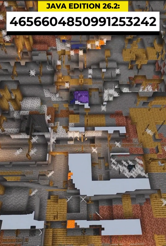 Minecraft seed with infinite mineshafts under spawn for endless exploration