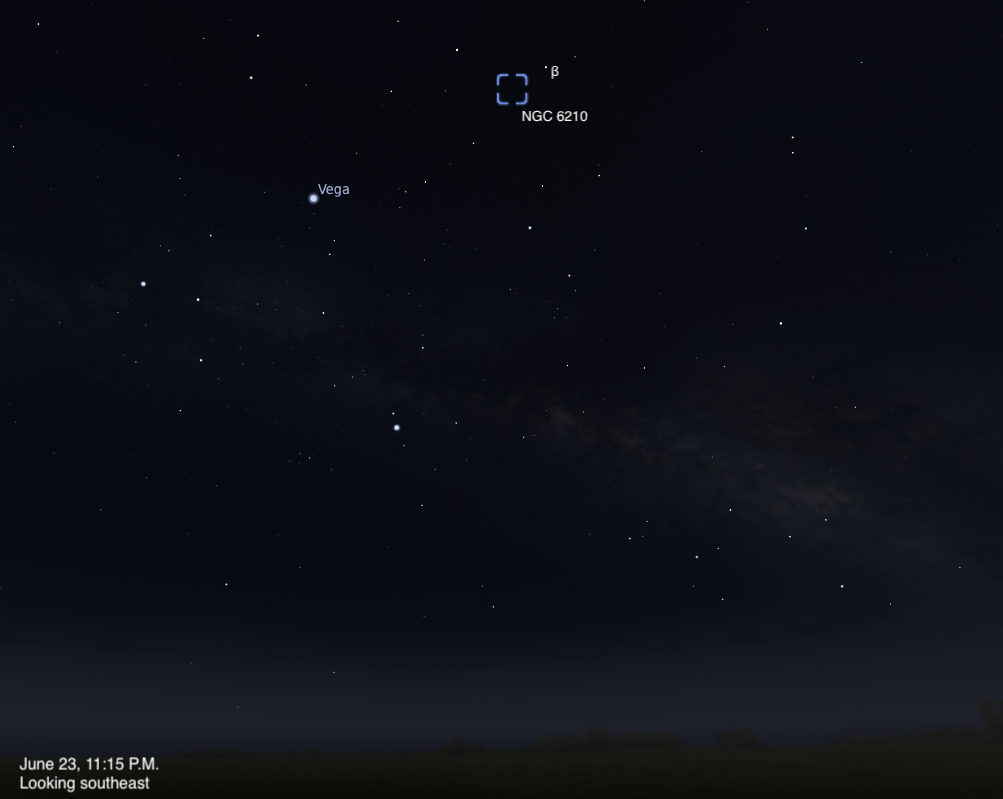 The sky today on Tuesday, June 23: Try out the Turtle Nebula