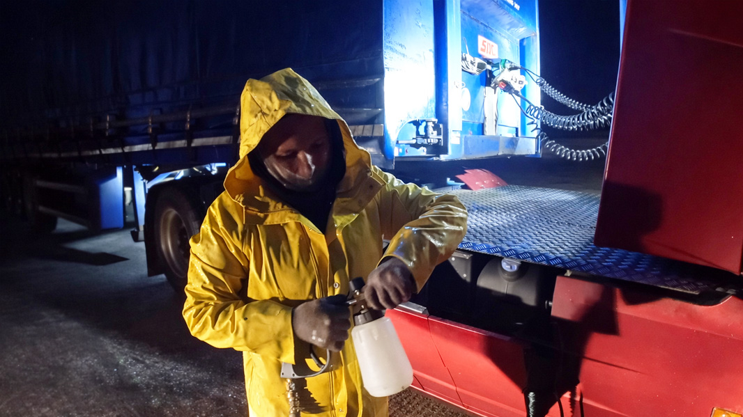 Why does my truck have a built in pressure washer?