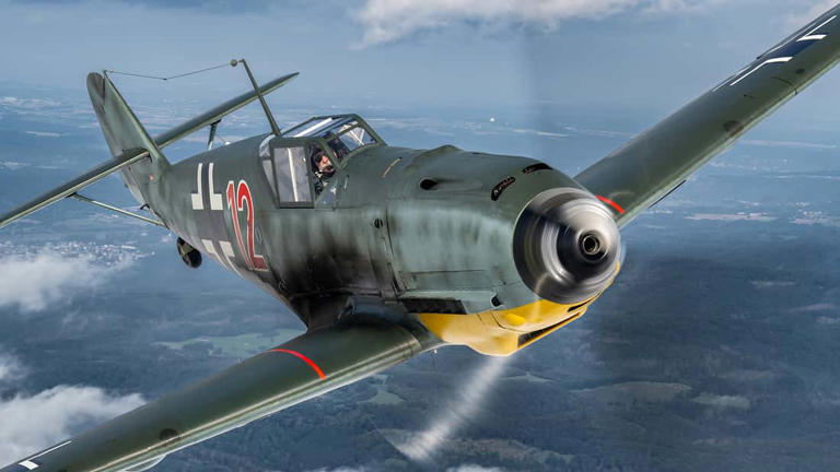 Bf 109 E fliegt über den Kanal: Großbritannien-Premiere für die ...