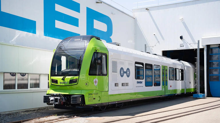 World’s first narrow-gauge hydrogen train unveiled to replace diesel ...