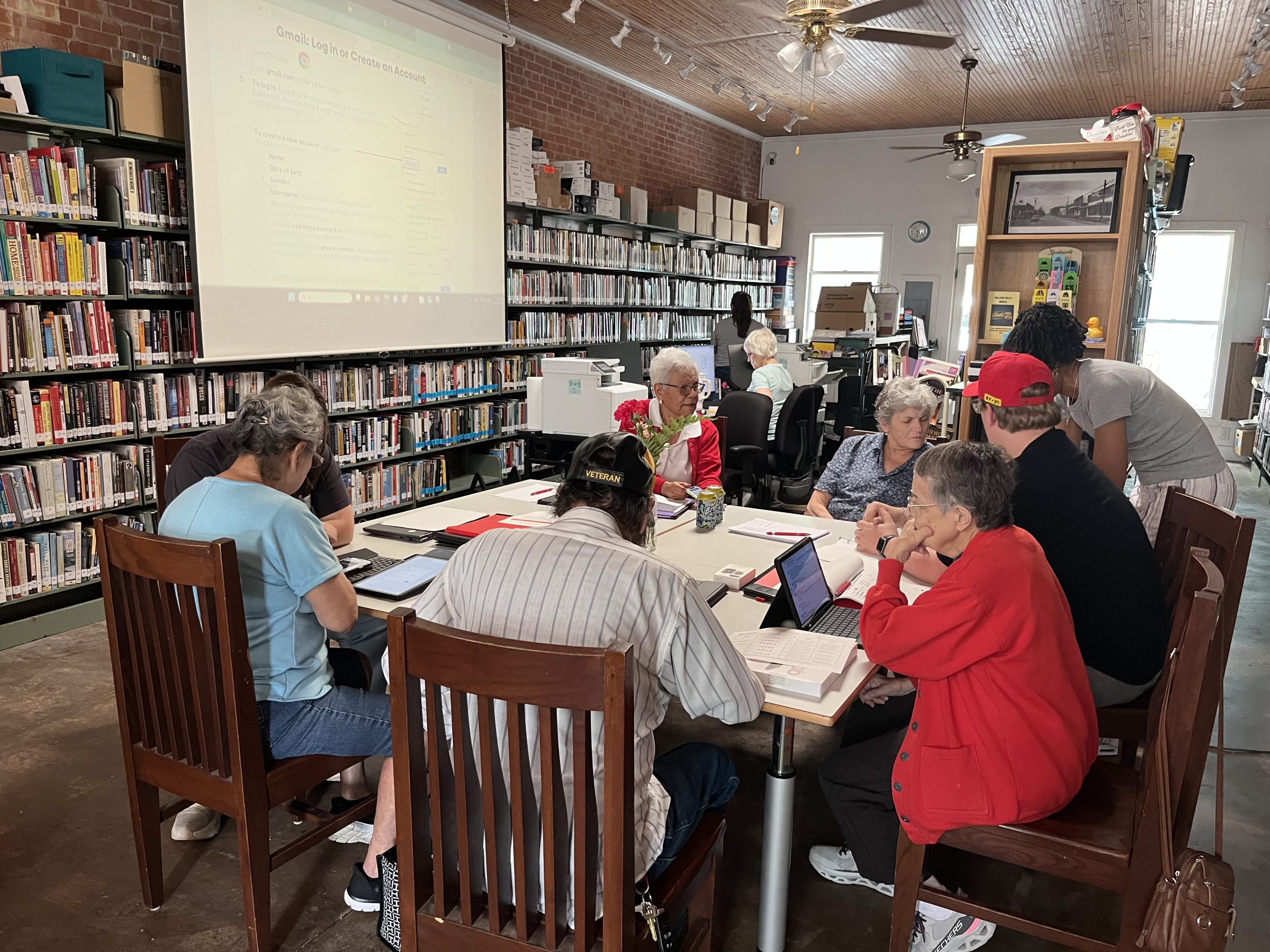 A central Texas library closing the digital divide