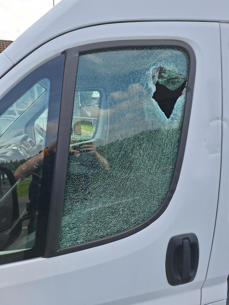 Male smashed windows and shouted abuse while attacking safety camera ...