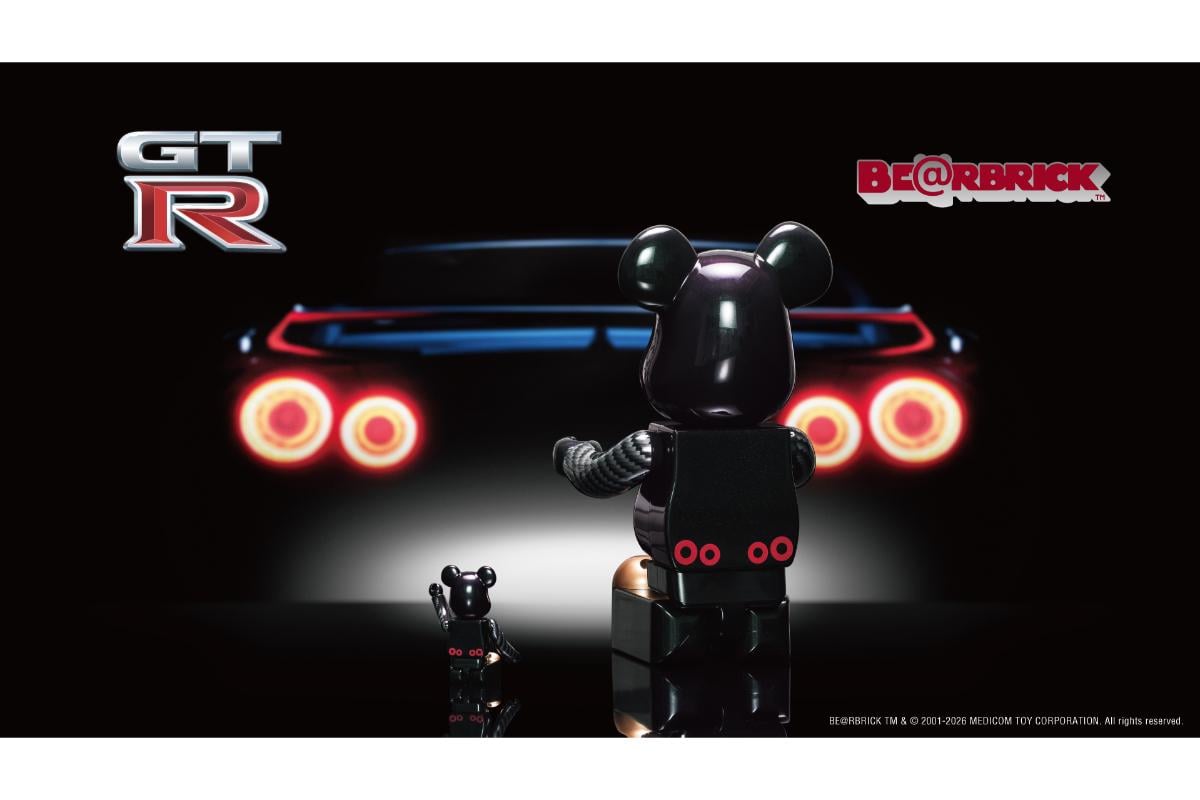 日産「R35 GT-R」がモチーフ? 2つの限定ベアブリック、7月2日に発売