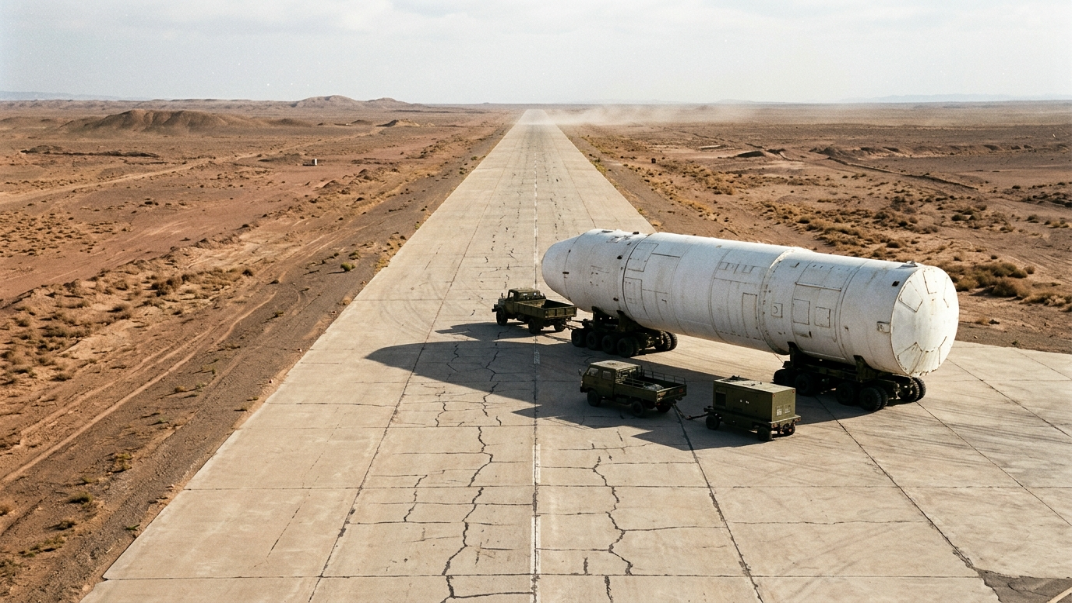 Mysterious object appears at China’s secret nuclear runway