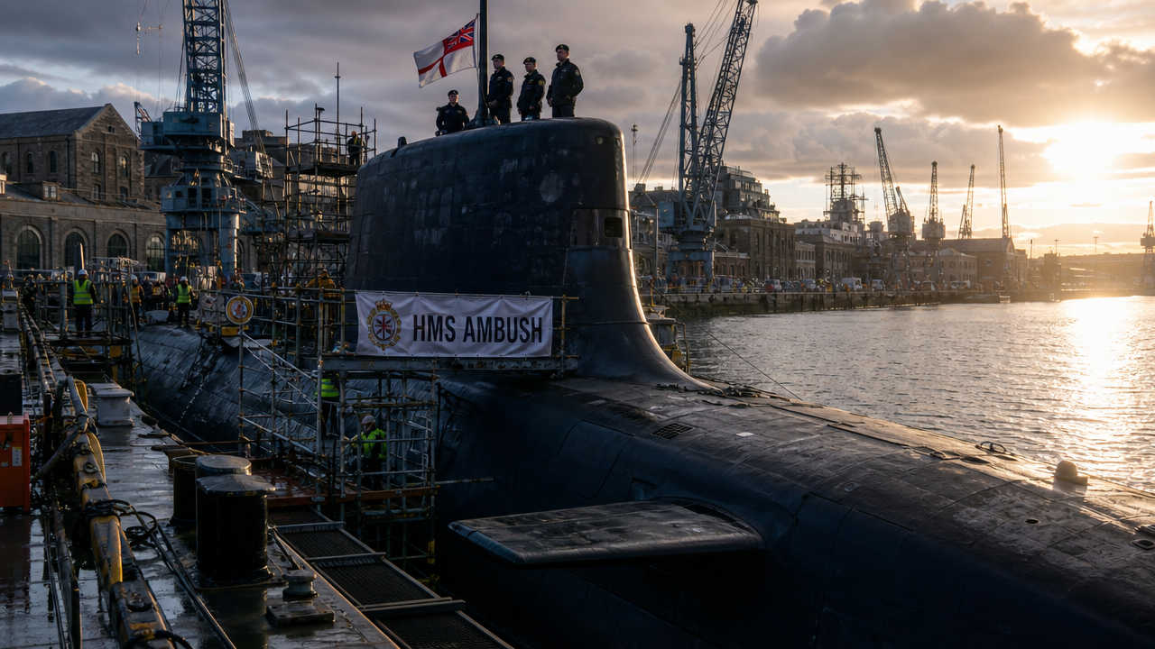 Britain’s most advanced submarines left idle as Royal Navy faces ...
