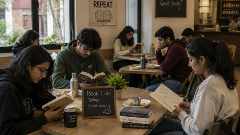 From campus to community: Student-led book clubs rewrite Delhi's ...