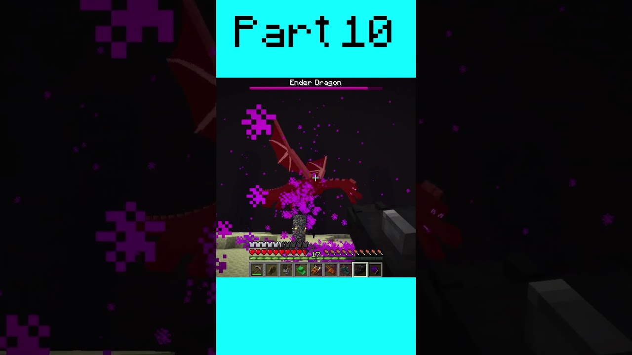 Surviving dangerous encounters with powerful punches in Minecraft
