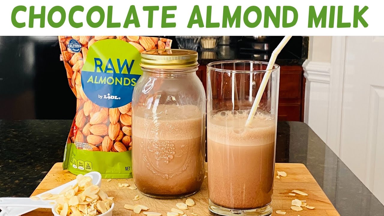How to make delicious homemade almond milk
