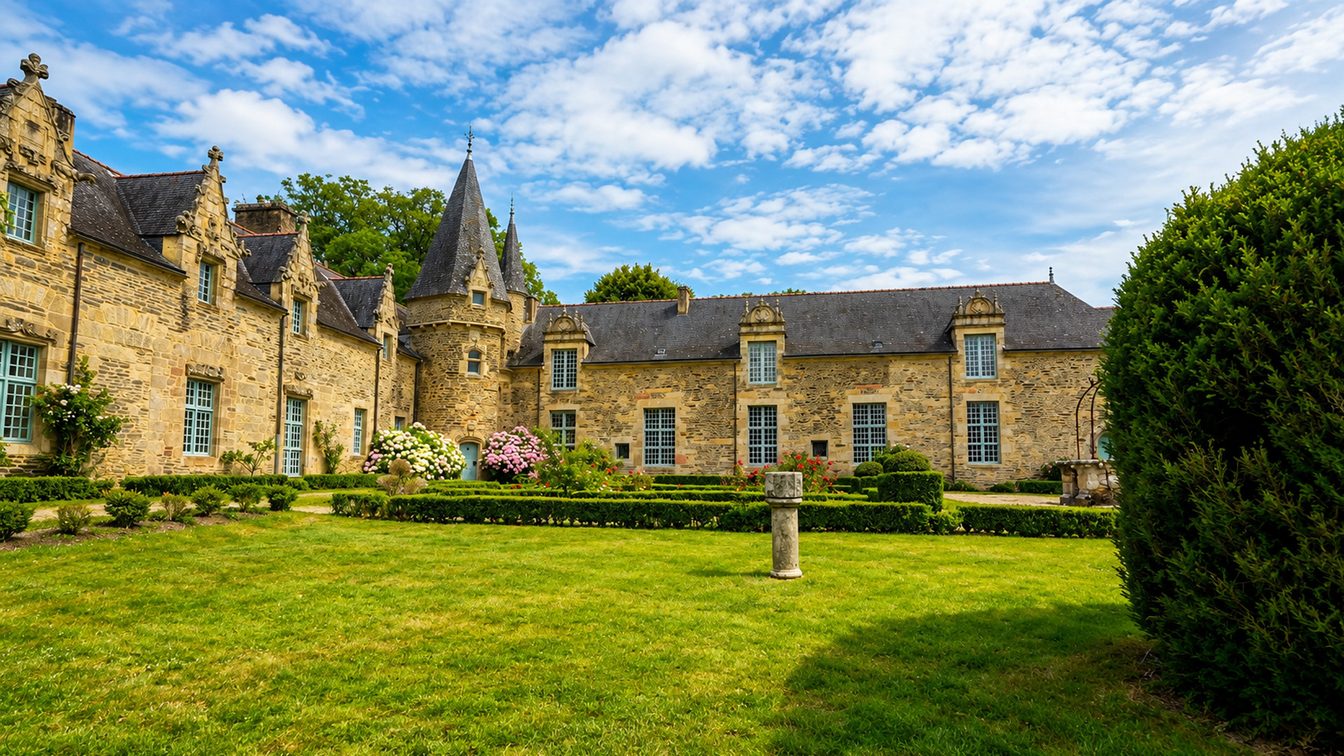 Descubre la belleza medieval de Rochefort en Terre, Francia (4K)