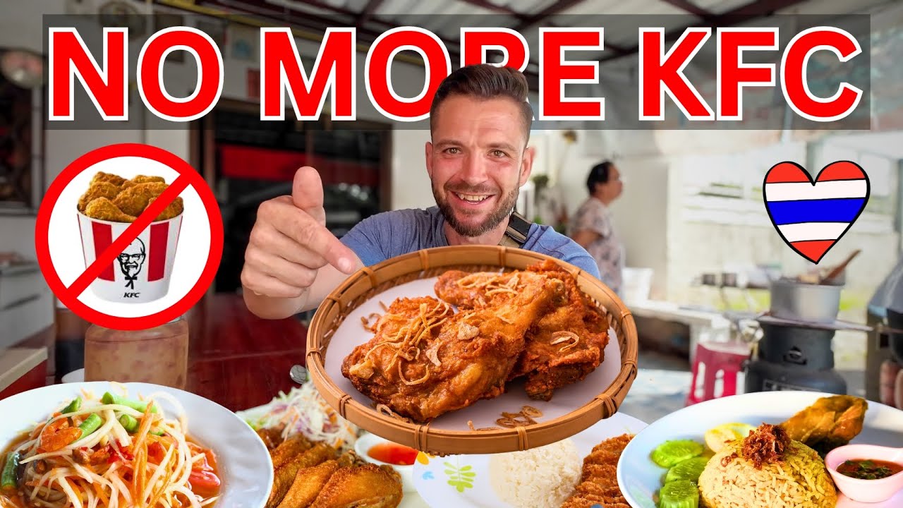You’ll never eat KFC in Thailand again. Try local fried chicken