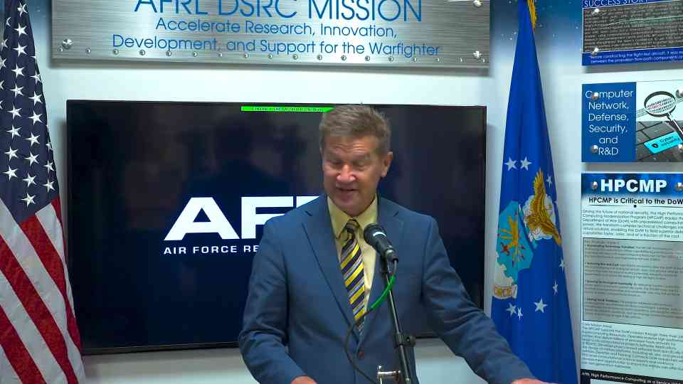 'Flyer' supercomputing system opens at Wright-Patterson Air Force Base