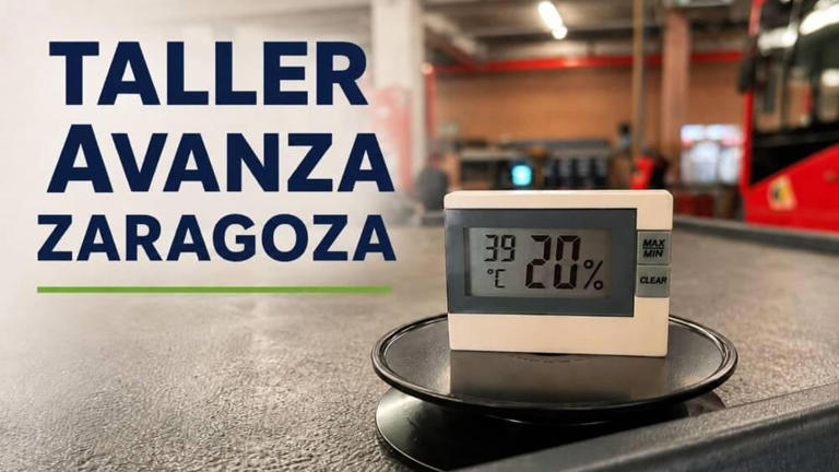 El calor deja fuera de servicio uno de cada cinco buses de Zaragoza ...