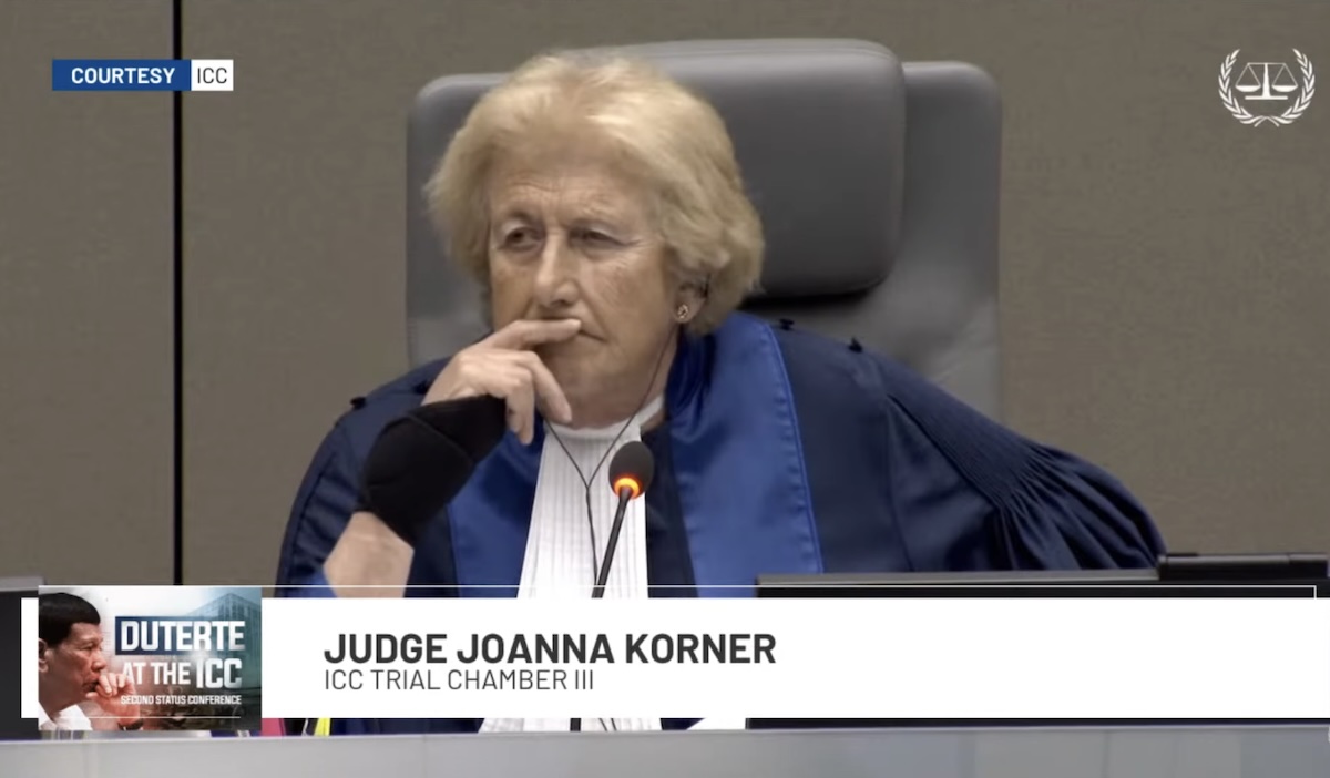 Watch: ICC conducts 2nd status conference on Rodrigo Duterte’s case