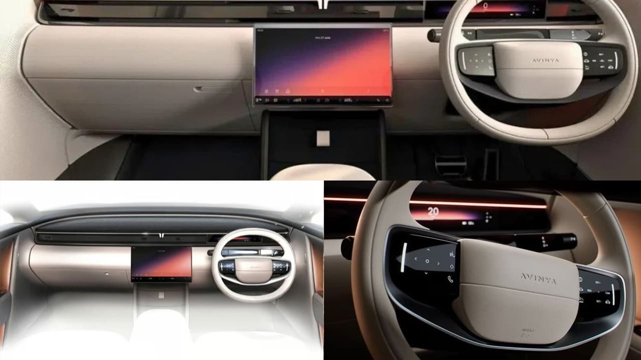 First look at Tata Avinya's futuristic dashboard leaked in patent ...